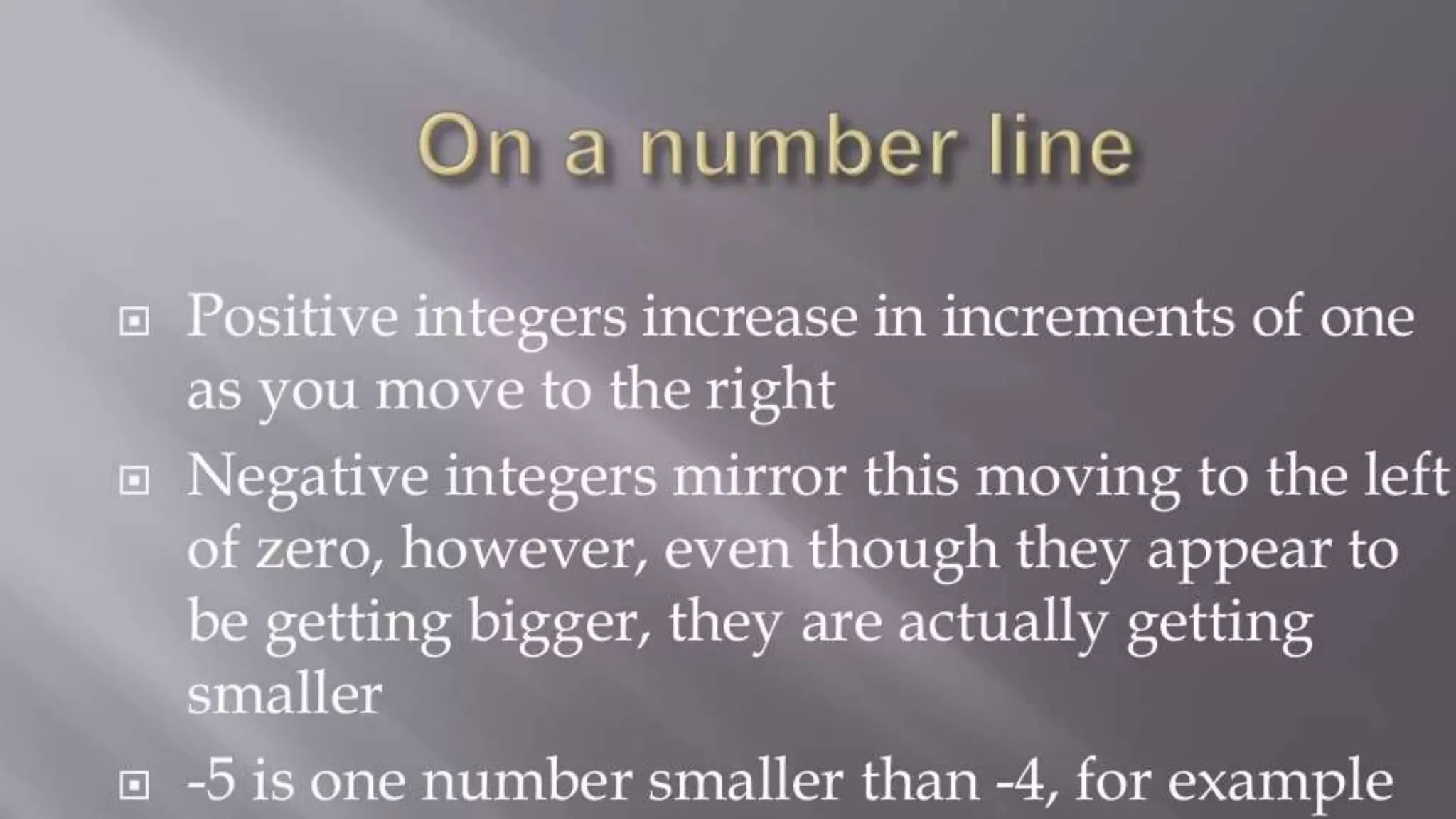 Chapter 6 integers By Vishal.M SVCS | PPTX