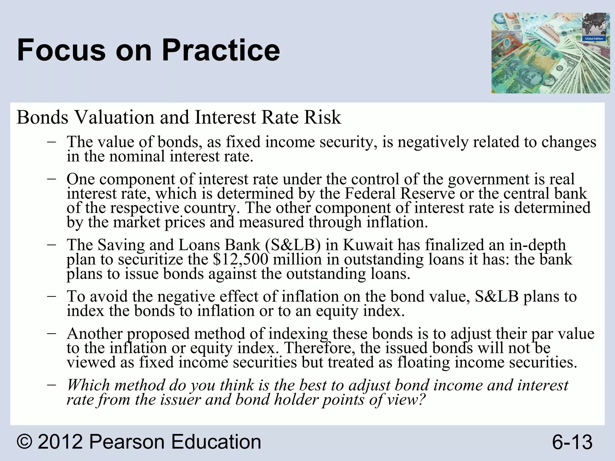 Chapter 6 interest rate and bond valuation | PPT