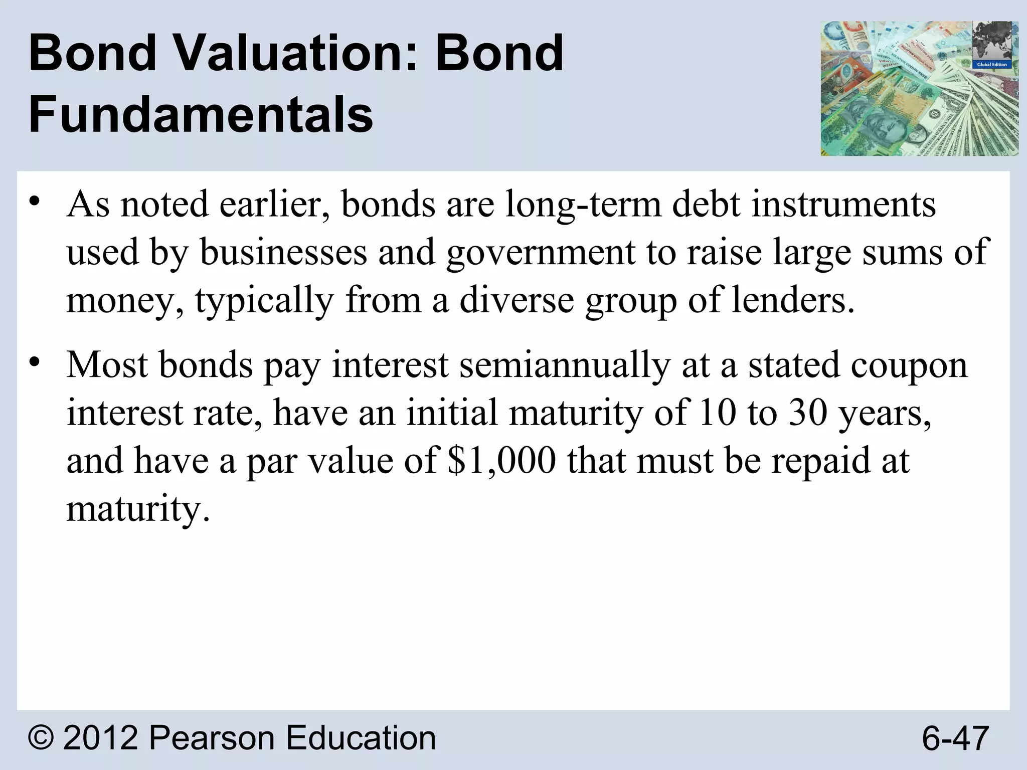 Chapter 6 interest rate and bond valuation | PPT