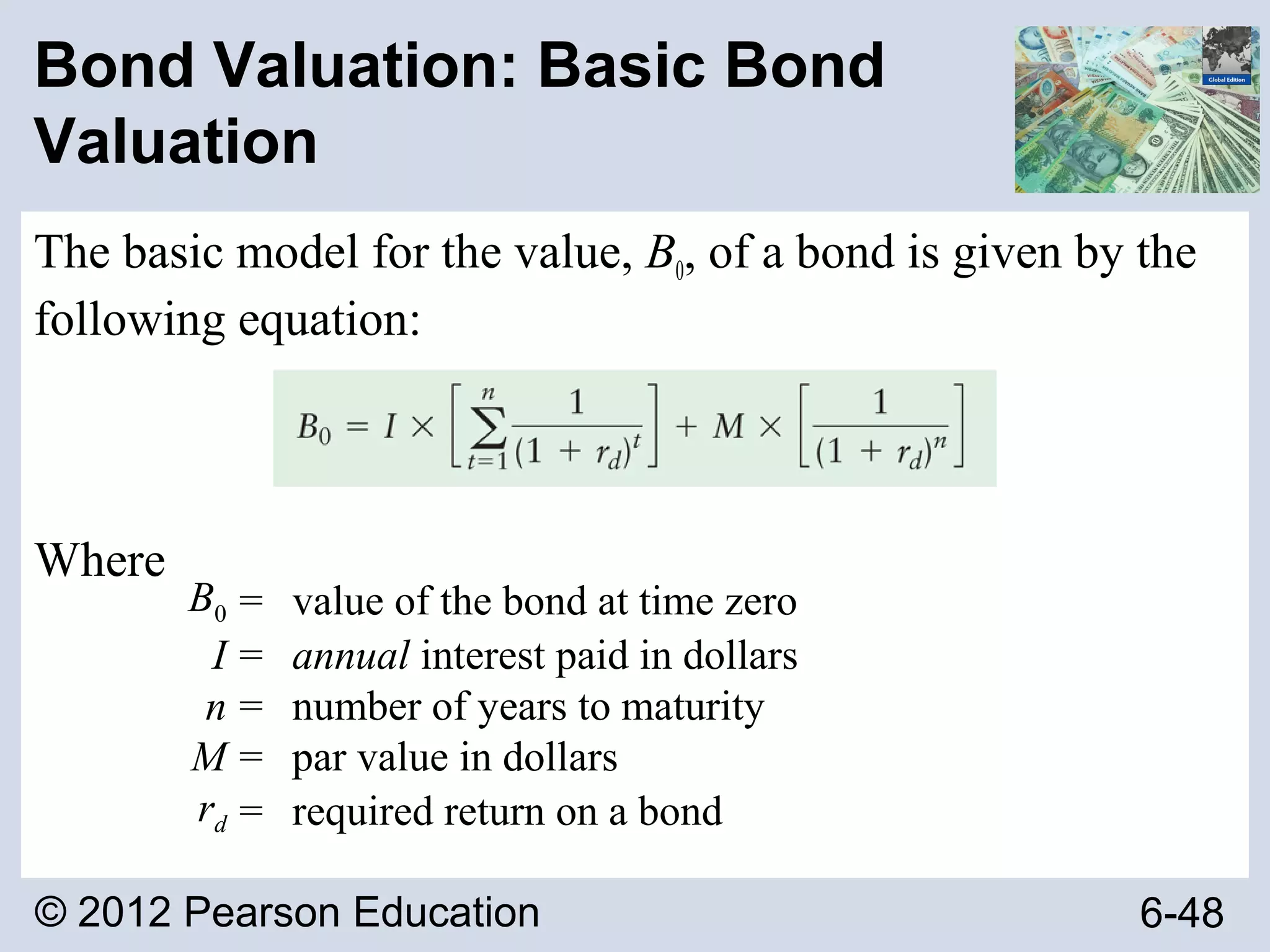 Chapter 6 interest rate and bond valuation | PPT