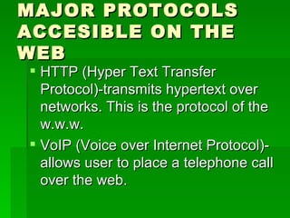 Chapter 6 internet | PPT