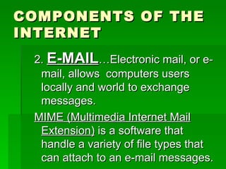 Chapter 6 internet | PPT