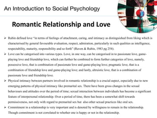 Chapter 6 Interpersonal Attraction | PPTX