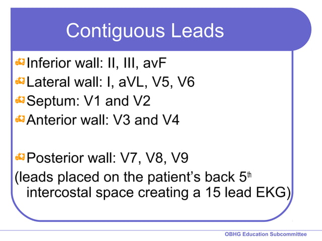 Chapter 6 - Introduction to 12 Lead Interpretation | PPT