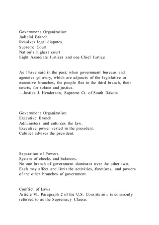 Chapter 6Introduction to LawLearning Objectives (1 of 2) | PDF