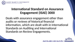 Chapter 6 _ ISAE 3000.pptxdfcgvhgjklkjhjgfdf | PPTX