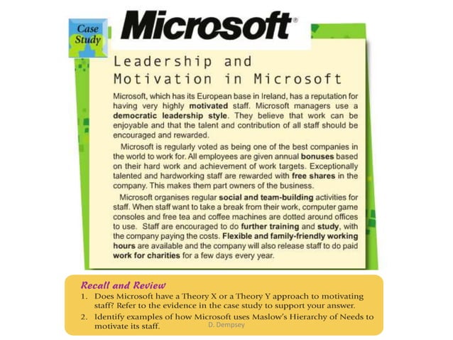 Chapter 6 lc business management skills leadership and motivation | PPTX