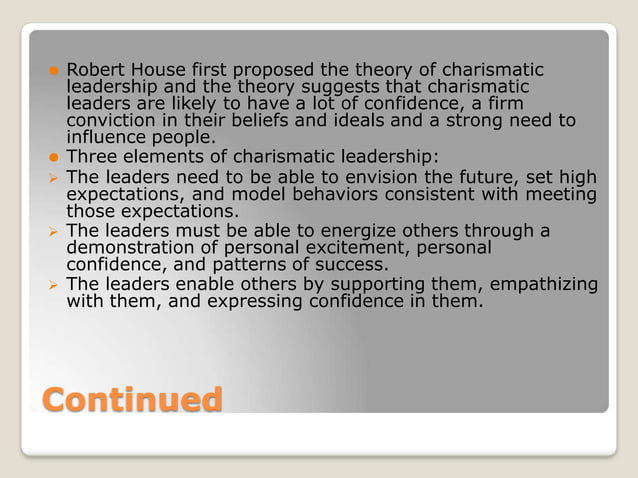 Chapter 6 Leading and Controlling(1).pptx | Executive Leadership & Management | Business