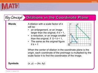 (8) Lesson 6.4 - Dilations | PPT