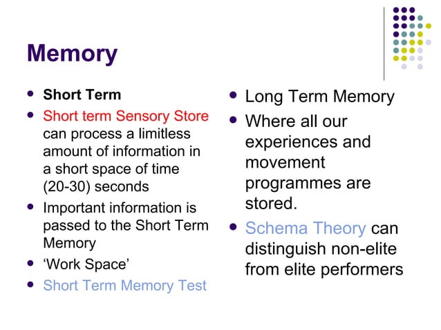Chapter 6 long term psych | PPT