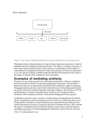 Chapter 6 mediating artefacts | DOC