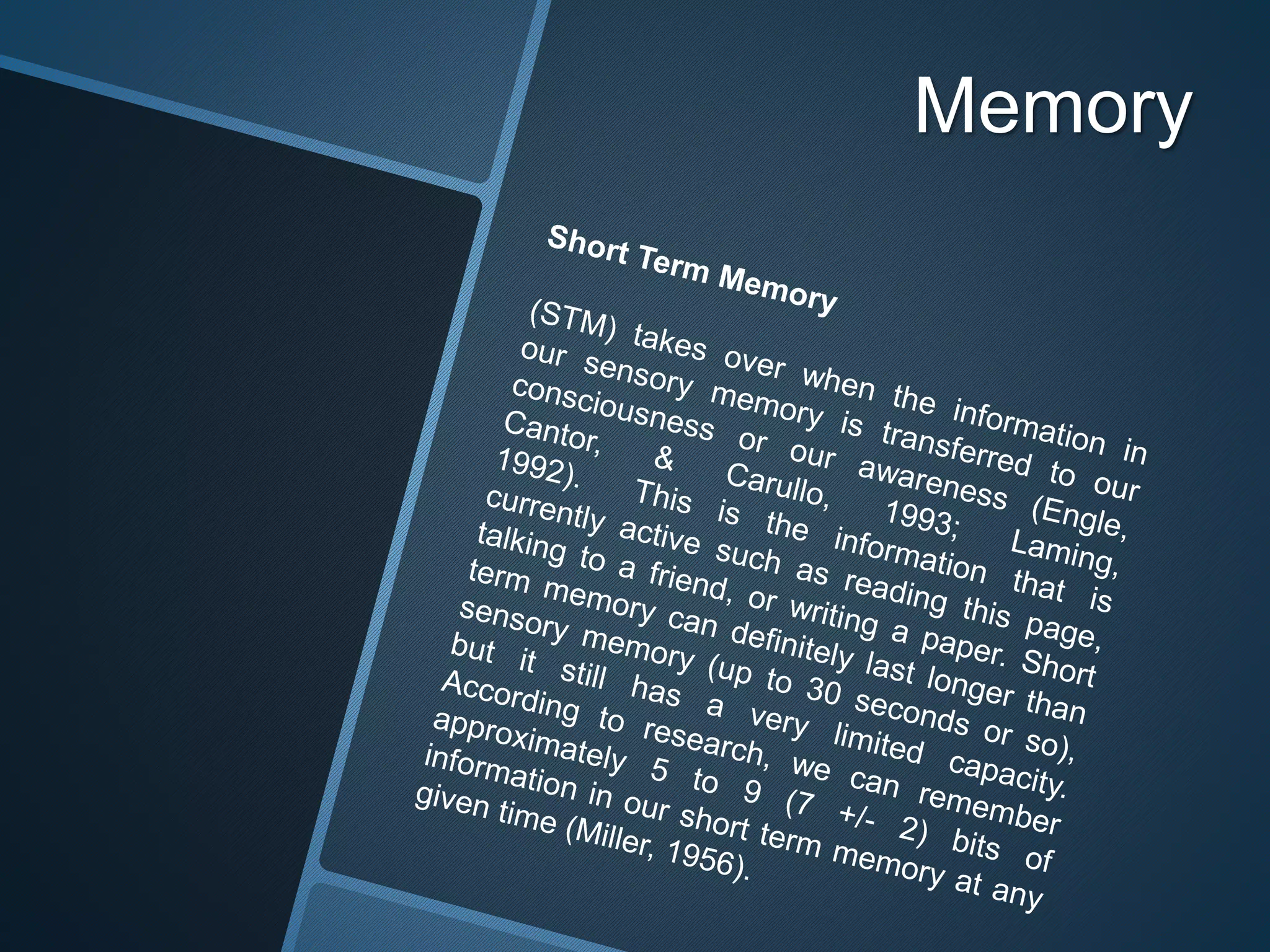 Chapter 6 memory, intelligence, and states of mind 2 | PPTX