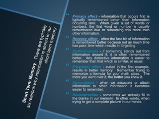 Chapter 6 memory, intelligence, and states of mind 2 | PPTX