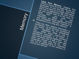 Chapter 6 memory, intelligence, and states of mind 2 | PPTX