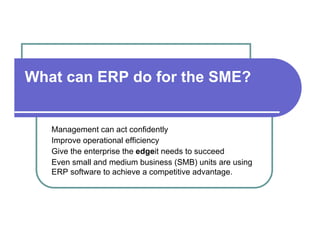 Chapter 6 Mis And Erp | PPT