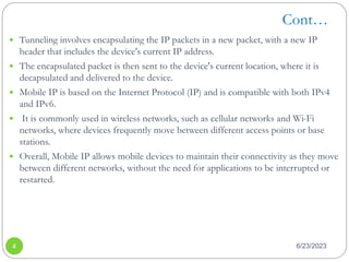 Chapter 6 Mobile IP.pptx | Free Download