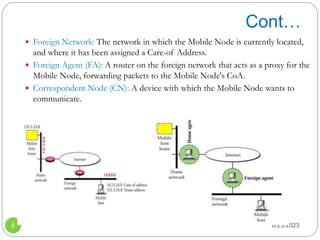 Chapter 6 Mobile IP.pptx | Free Download