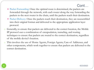 Chapter 6 Mobile IP.pptx | Free Download