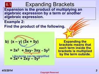 expanding a single brakets | PPS