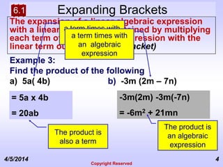 expanding a single brakets | PPS