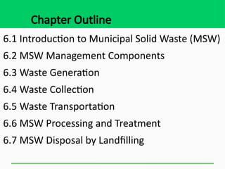 Chapter 6 Municipal Solid Waste Management.pptx