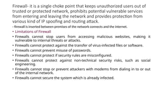 network security chapter six for sybbaca | PPTX