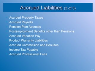 Chapter 6 Accounts payables and liabilities | PPT