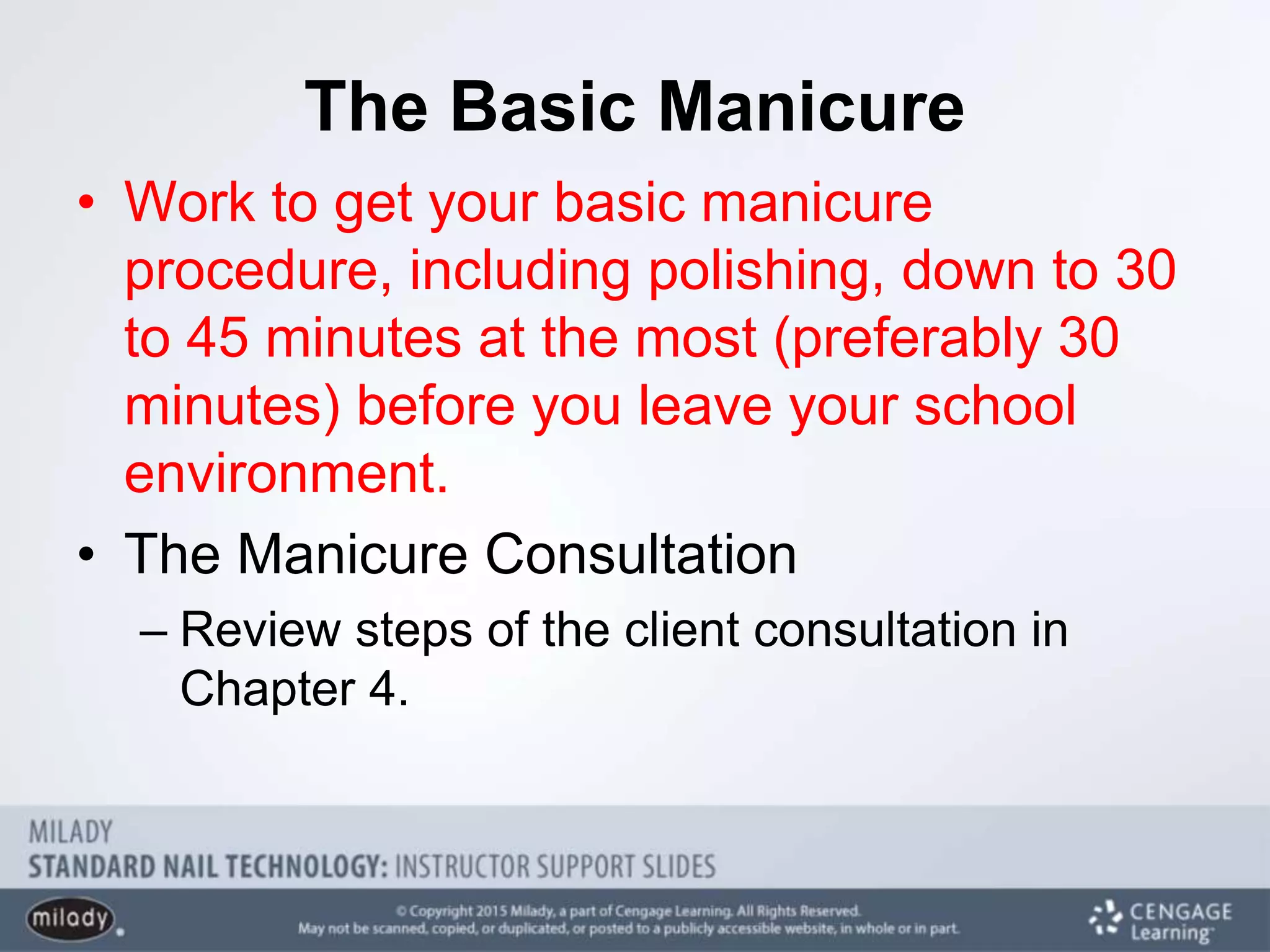 Chapter 6 (n) manicuring | PPT