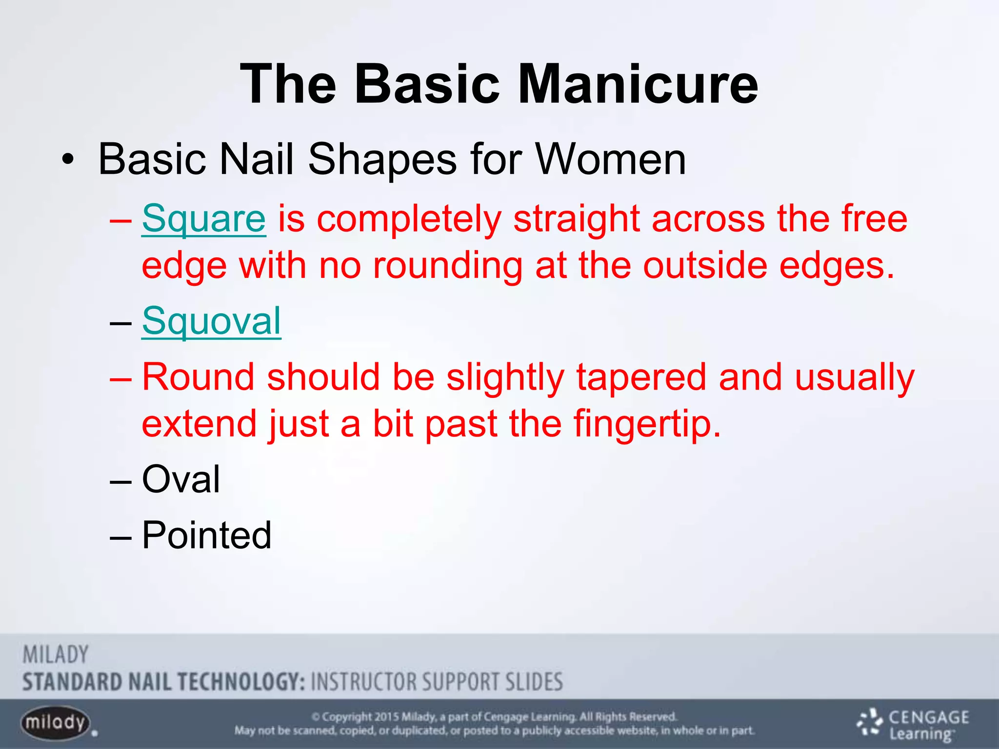 Chapter 6 (n) manicuring | PPT