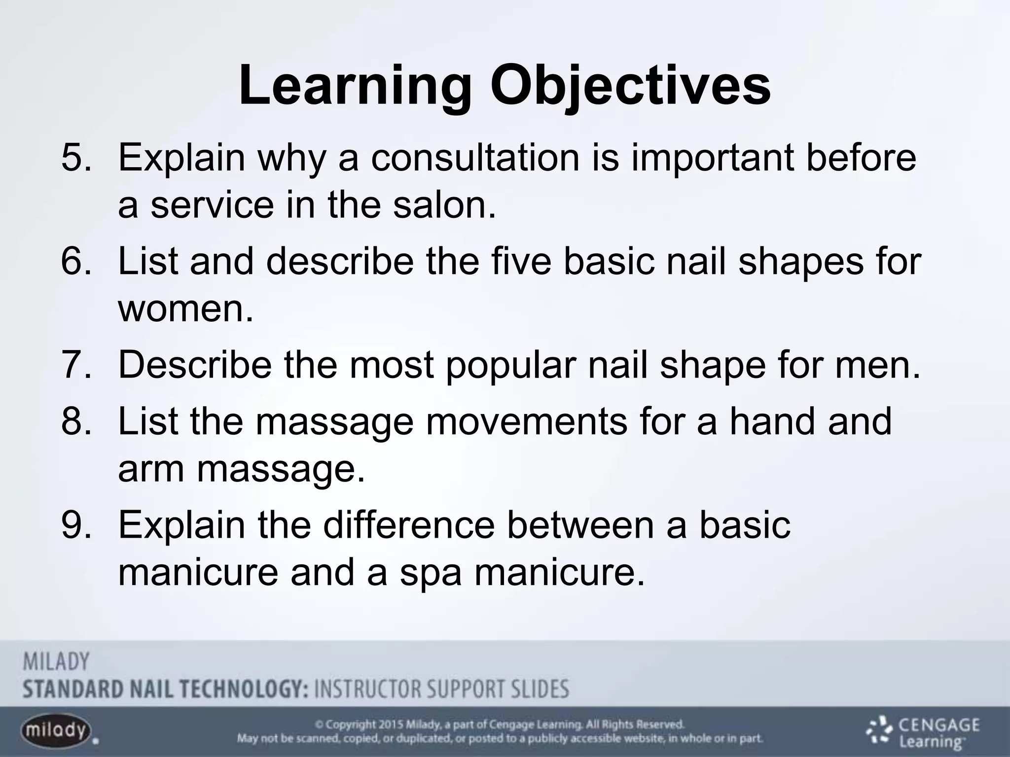 Chapter 6 (n) manicuring | PPT