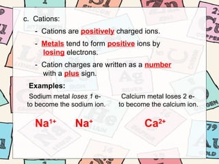 Chapter 6 - The Periodic Table | PPT