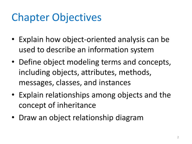 Chapter 6 Object Modeling Pptxinformation Technology Project Management Ppt
