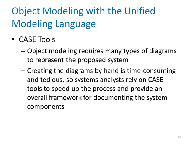 Chapter 6 Object Modeling .pptxInformation Technology Project ...
