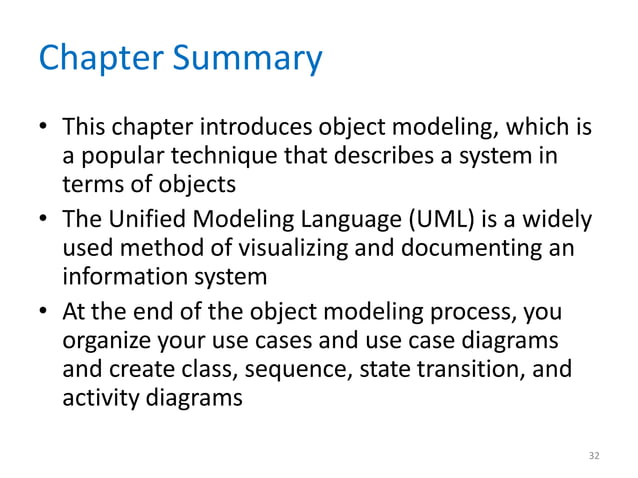 Chapter 6 Object Modeling .pptxInformation Technology Project ...