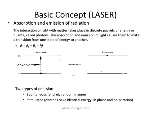 Chapter6 optical sources | PPT | Physics | Science