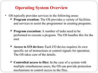 chapter 6 Operating System in computer architecture support.ppt