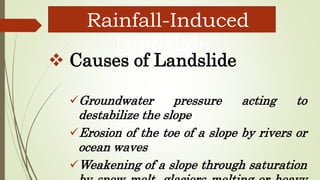 Chapter 6 (other related geological hazard) | PPTX