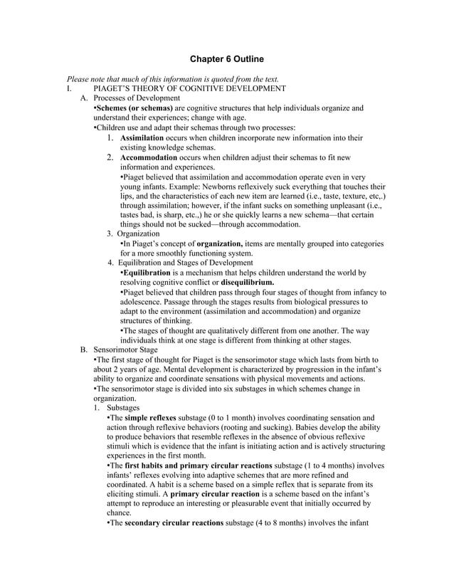 Chapter 6 outline | PDF