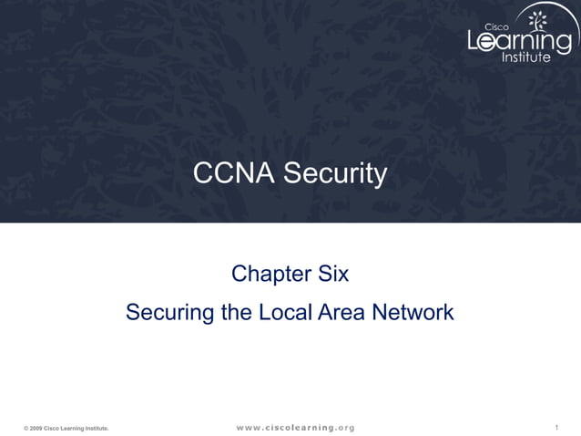 CCNA Security - Chapter 6 | PPT