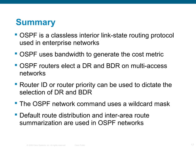 CCNA Discovery 3 - Chapter 6 | PPT