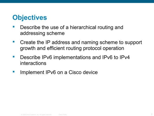 CCNA Discovery 4 - Chapter 6 | PPT