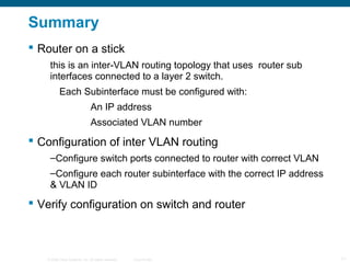 CCNA Exploration 3 - Chapter 6 | PPT