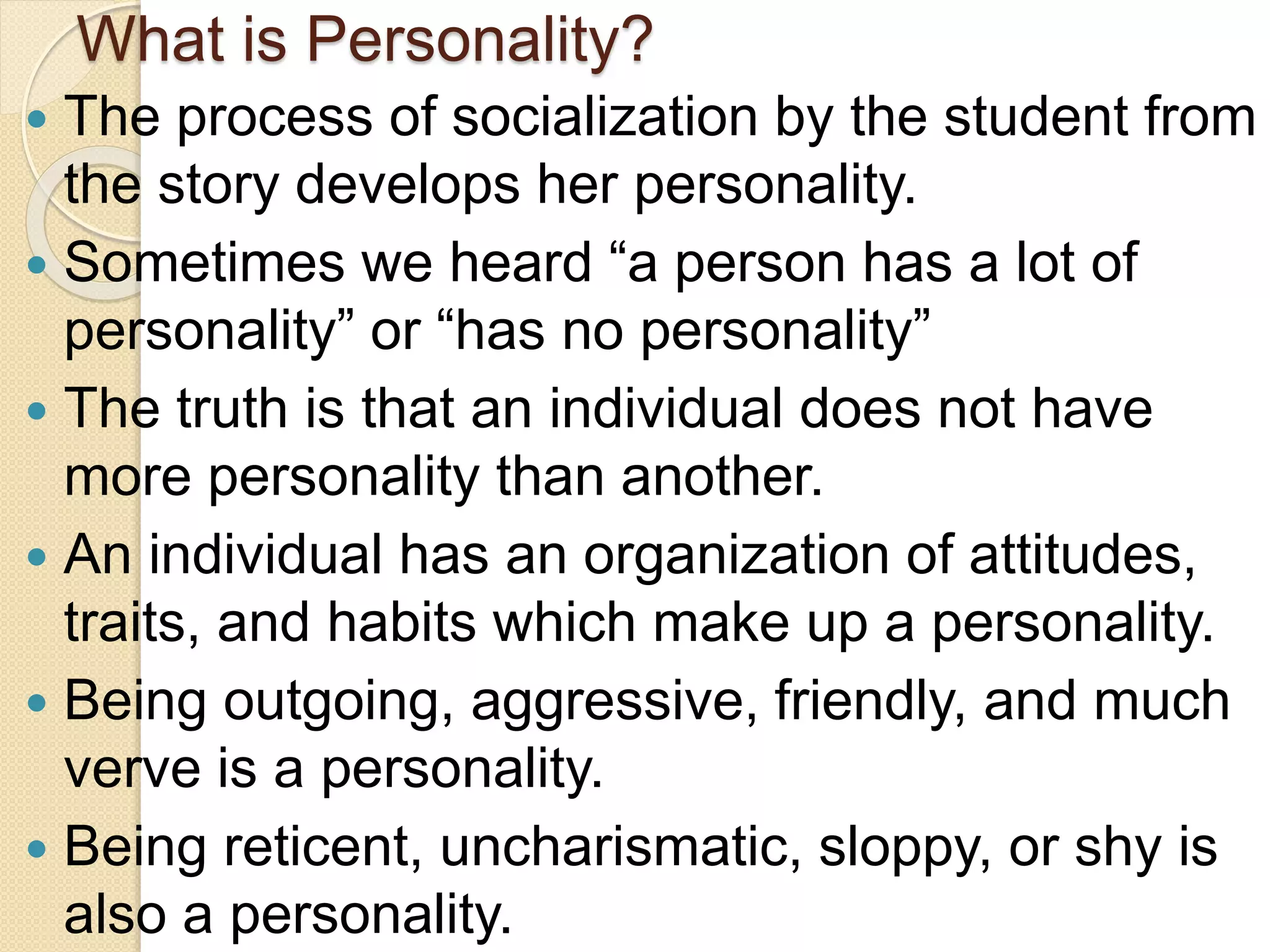 Chapter 6 Personality and Socialization.pptx