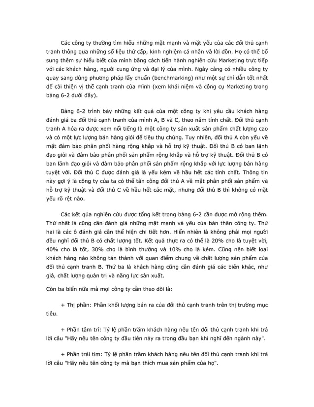 Phân Tích Ngành Và Môi Trường Cạnh Tranh | PDF