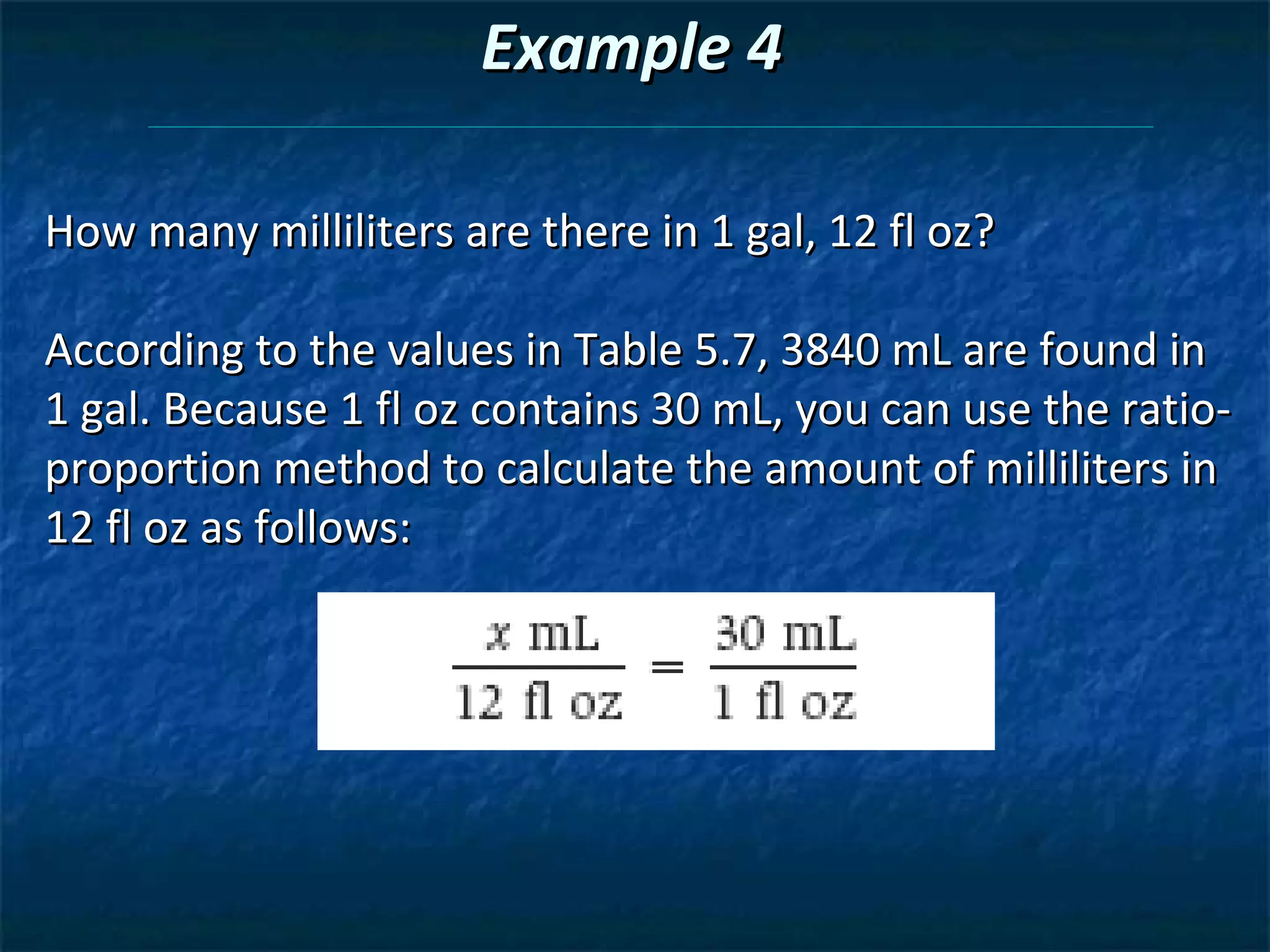 Chapter 6 pharmacy calculation | PPT