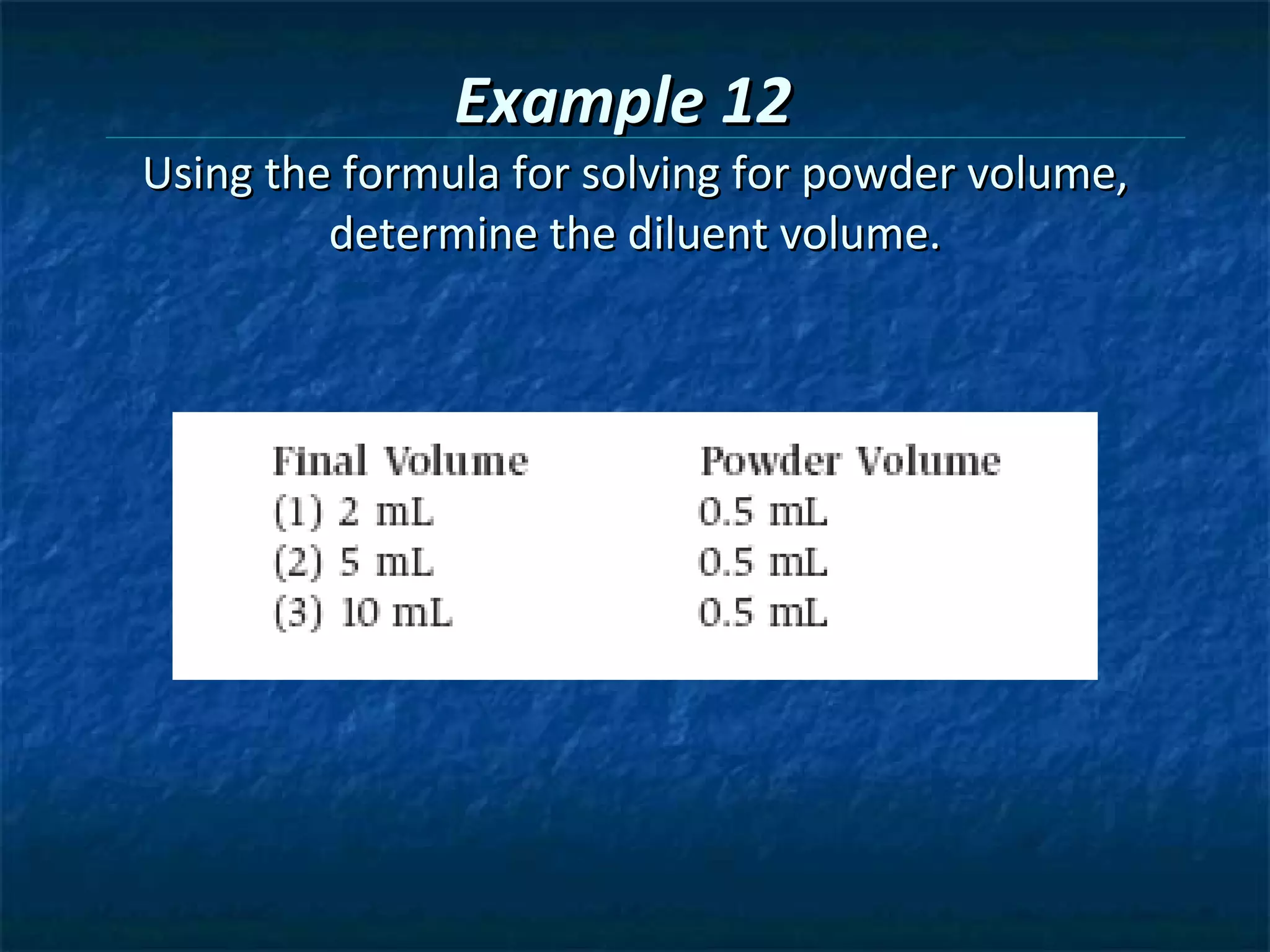 Chapter 6 pharmacy calculation | PPT