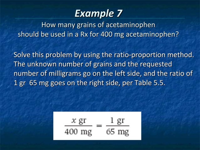 Chapter 6 pharmacy calculation | PPT | Pharmaceutical Drugs | Medical ...