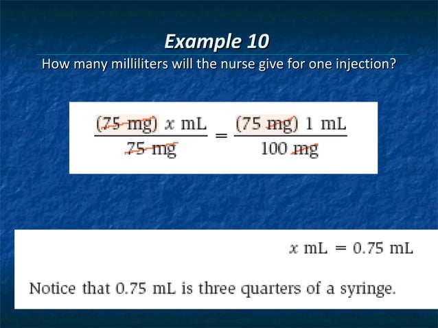 Chapter 6 pharmacy calculation | PPT | Pharmaceutical Drugs | Medical ...