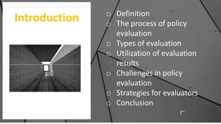 The Public Policy Primer text | PPTX