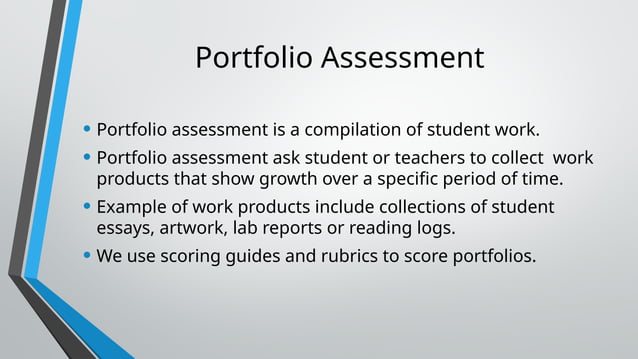 module in educ 5Chapter 6portfolio assessment.pptx